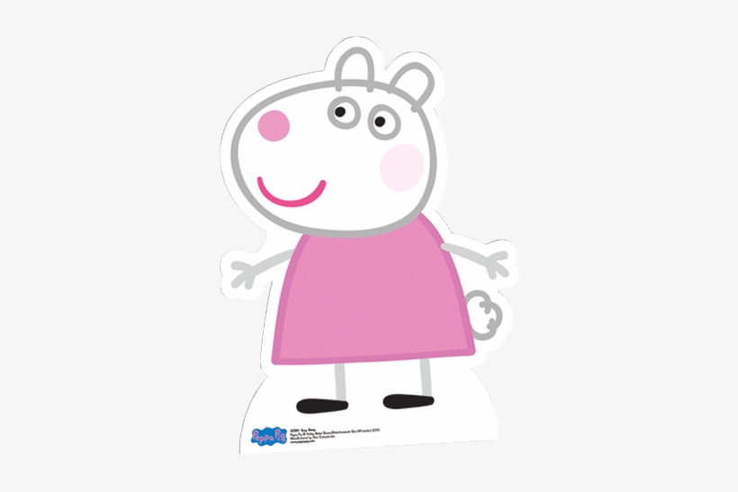 Download Suzy Sheep Cut Out Standee - Suzy Sheep From Peppa Pig ...