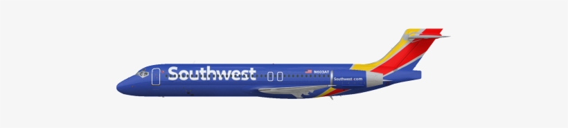 Southwest Airlines Boeing 717 200 - Southwest Airlines Transparent PNG ...