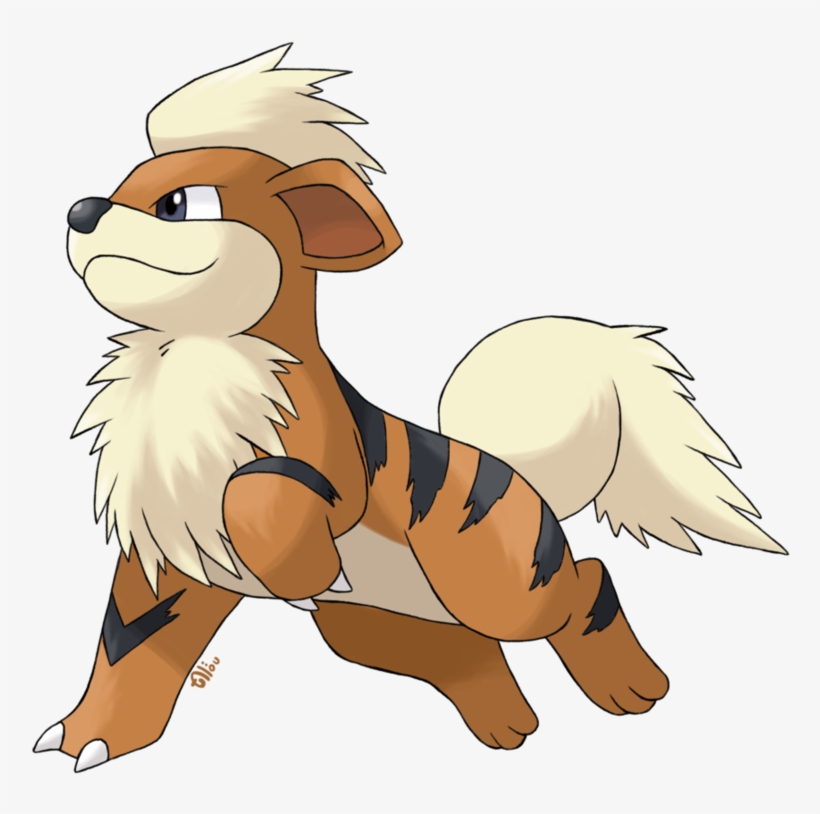 Growlithe - Pokemones Growlithe PNG Image | Transparent PNG Free ...