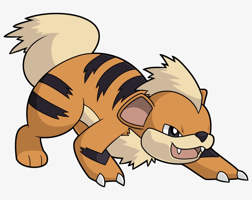 Pokemon Shiny-growlithe Is A Fictional Character Of - Pokémon Growlithe ...