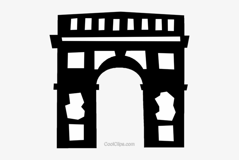 Download Arc De Triomphe Royalty Free Vector Clip Art Illustration ...