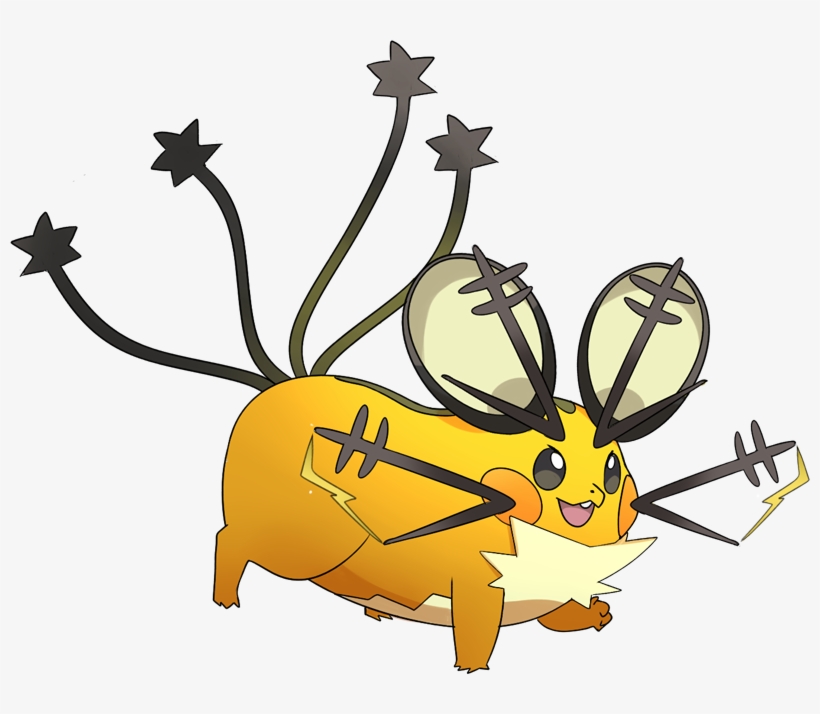 Shiny Growlithe Sprite - Dedenne Shiny PNG Image | Transparent PNG Free ...