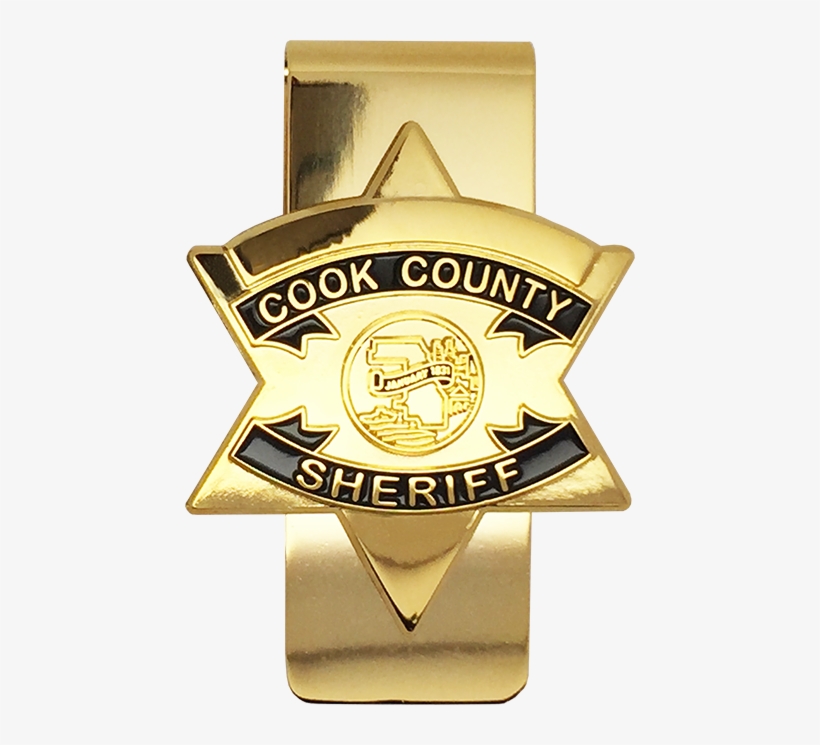 Cook County Sheriff Star Money Clip - Cook County Sheriff Badge PNG ...