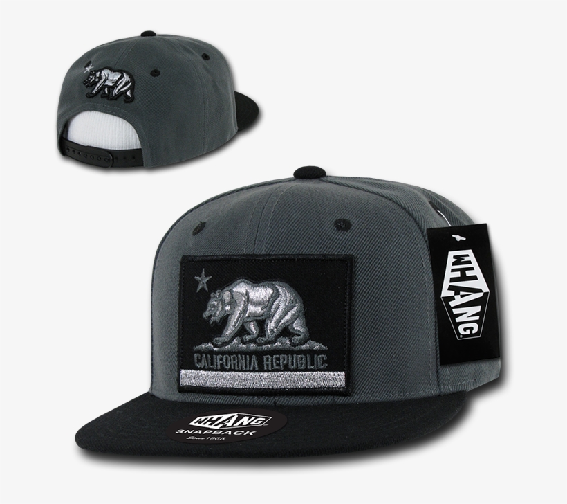 Whang California Republic Cali Flag Snapbacks Hat Hats - Hecho En ...