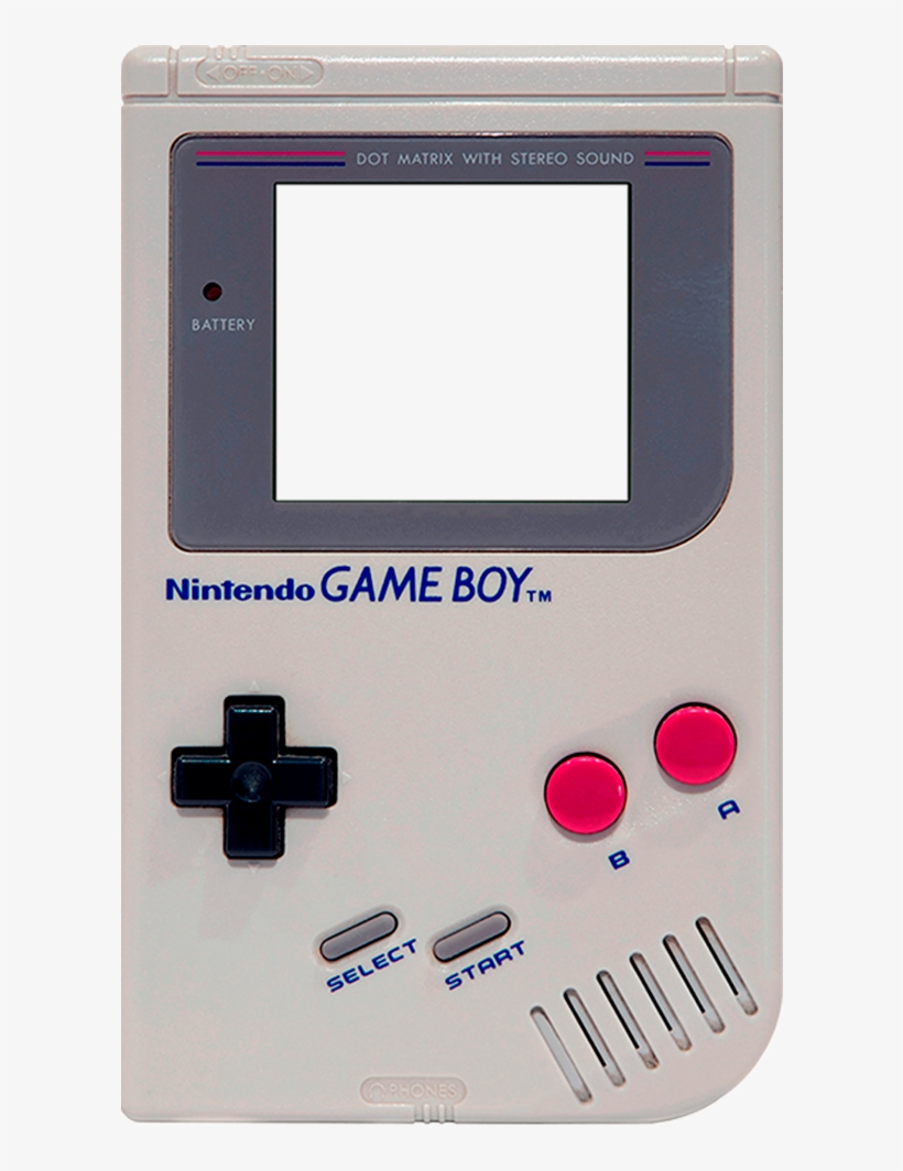 Bezel Nintendo Game Boy (full Device) - Nintendo Game Boy PNG Image ...