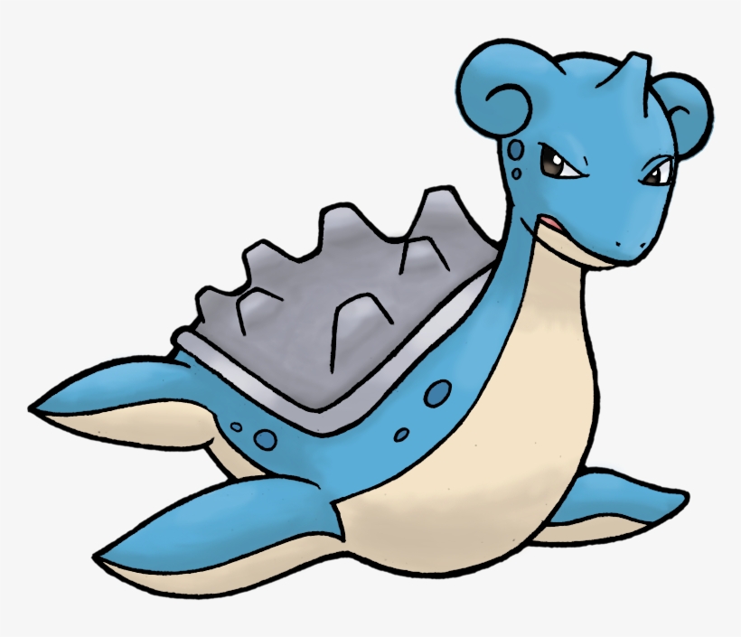 Download Lapras Drawing Ash - Cartoon | Transparent PNG Download | SeekPNG