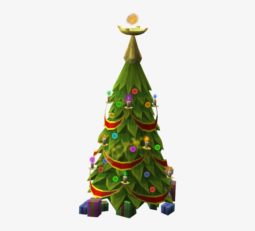 Christmas Tree - Runescape Christmas Tree PNG Image | Transparent PNG ...