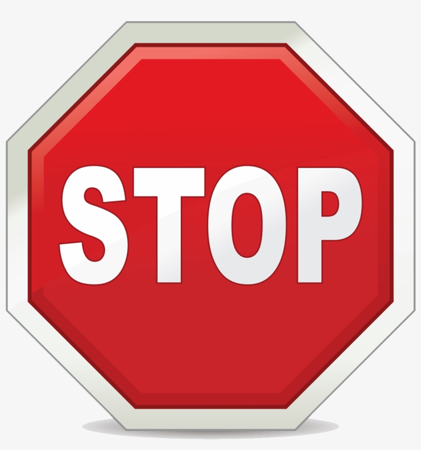 High Res Stop Sign Final - Stop Sign PNG Image | Transparent PNG Free ...