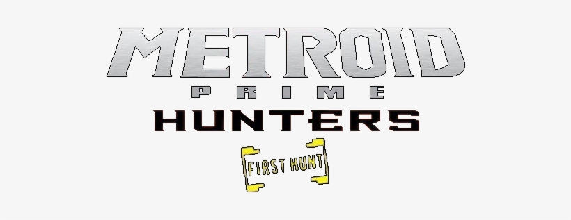 Metro#prime Hunters First Hunt Logo - Metroid Prime Hunters Logo PNG ...