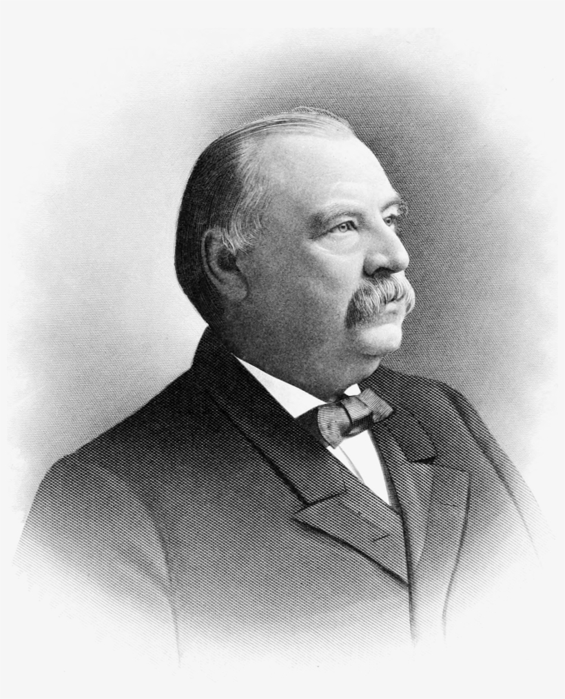 Men Of Mark 102 Grover Cleveland - Grover Cleveland White Gov PNG Image ...