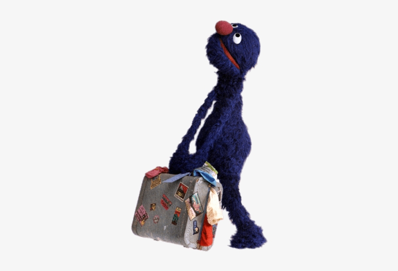 Grover Sesame Street Face