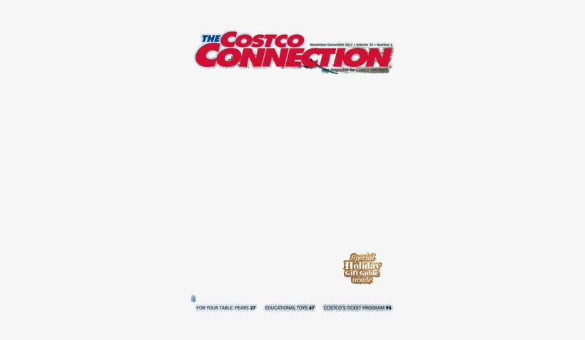 Costco Connection Magazine 2017 Front Cover PNG Image | Transparent PNG ...
