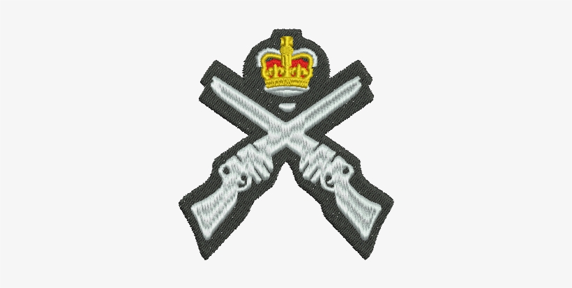 Marksman Crossed Rifles With Crown - Marksman PNG Image | Transparent ...