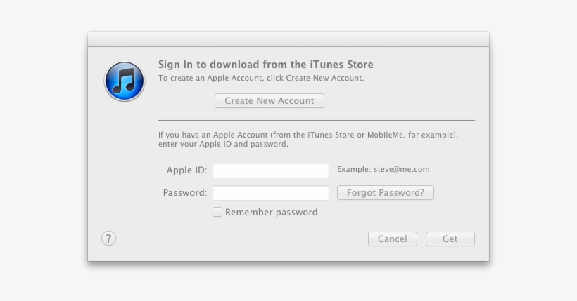 Create An Apple Itunes Account To Download Apps From - Itunes 10 Icon ...