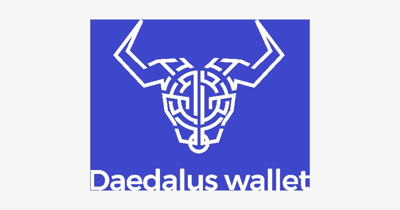 Daedalus Logo White Big - Daedalus Wallet Png PNG Image | Transparent ...