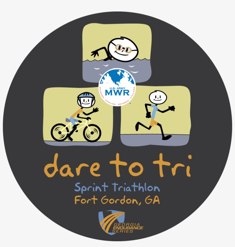 Download Dare To Tri Sprint Triathlon Logo Color 2016 No Date - United ...