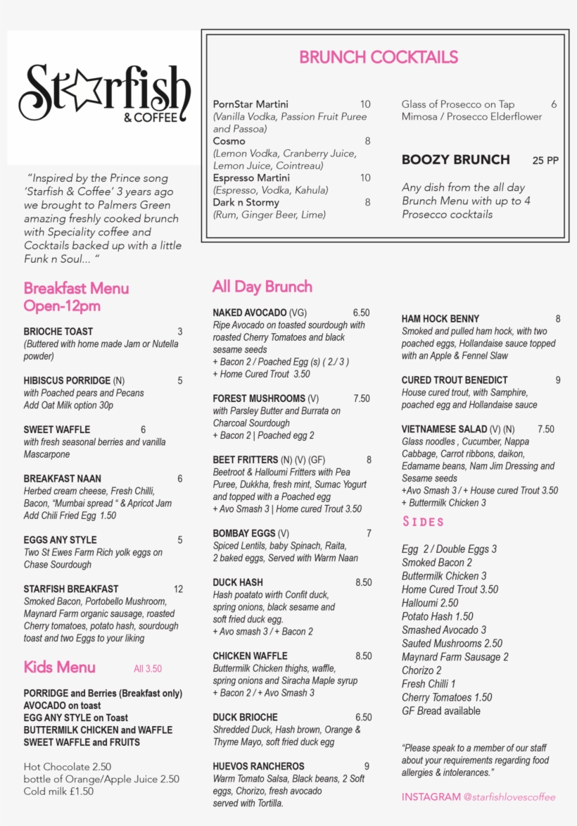 Brunch Menu - Breakfast PNG Image | Transparent PNG Free Download on ...