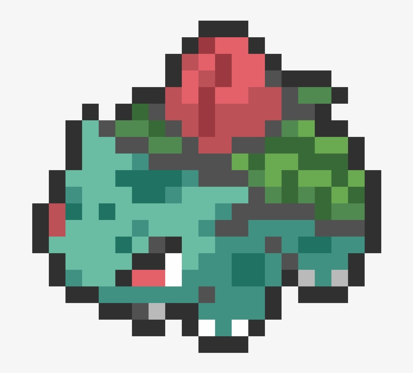 Main Image - Pixel Bulbasaur PNG Image | Transparent PNG Free Download ...