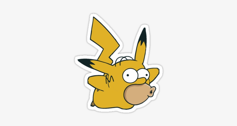 Pikachu X Homer By Jdnoodles Pikachu - Homer Pikachu PNG Image ...