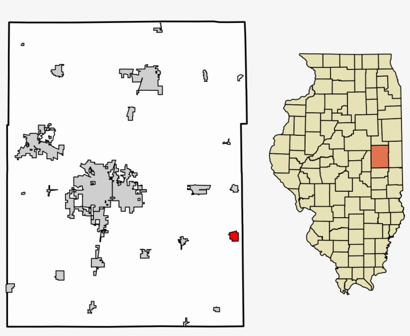 Champaign County Illinois Incorporated And Unincorporated - County ...