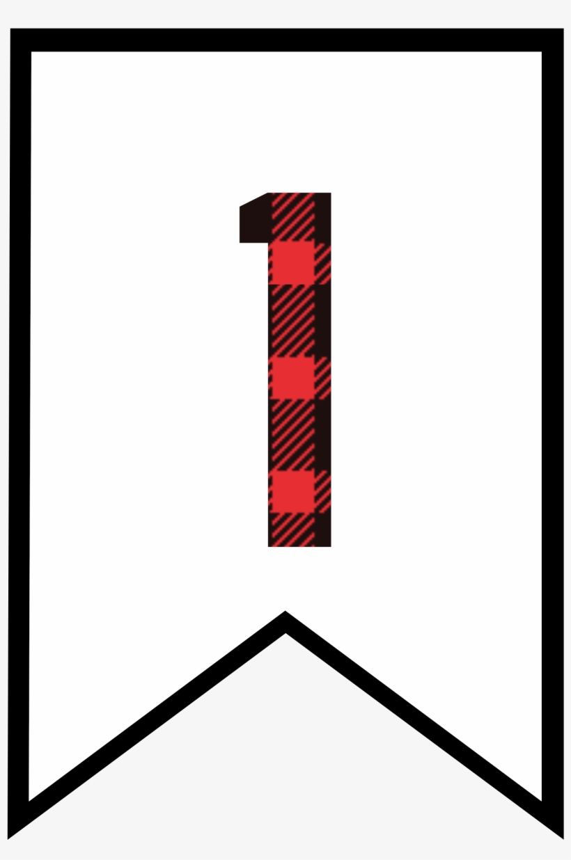 Buffalo Plaid Free Printable Banner Letters - Buffalo Plaid Letter PNG ...