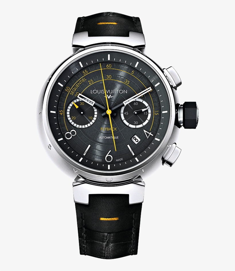Louis Vuitton Watches - Louis Vuitton Flyback Watch PNG Image ...