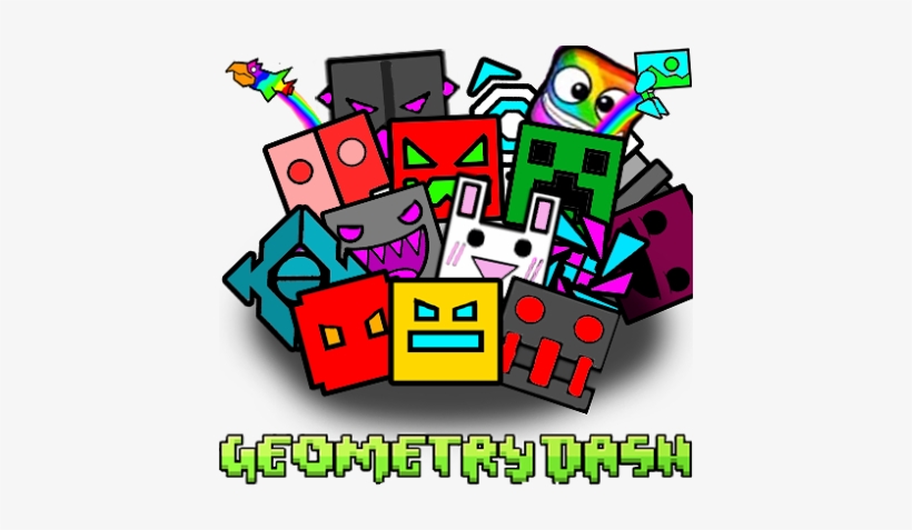 Pin By Adrianokwoski On Geometry Dash - Personaje Geometry Dash PNG ...