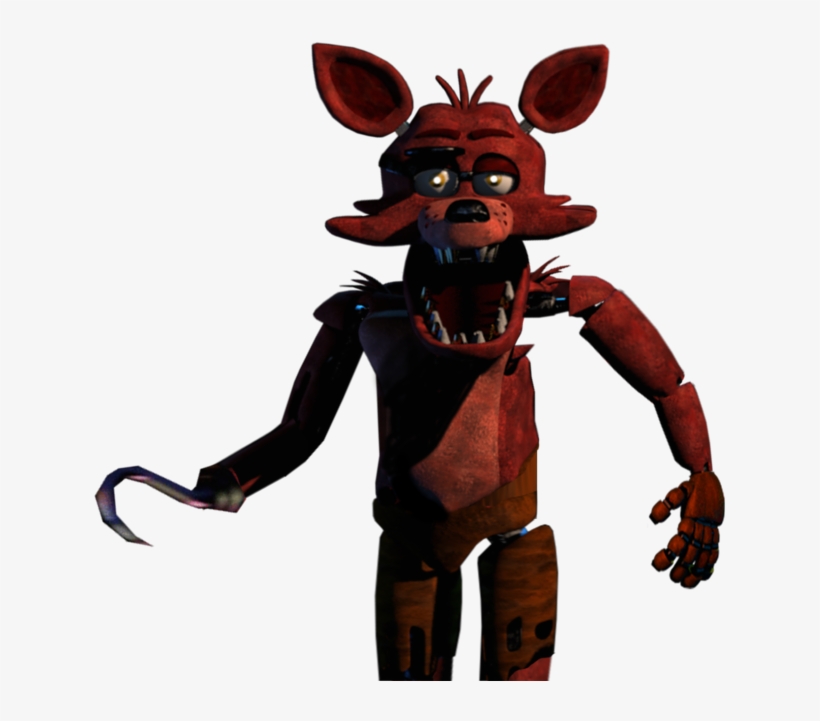 Download Foxy Transparent Fna Jpg Free - Fnaf 1 Animatronics Foxy ...