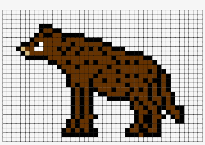 Hyena Pixel Art PNG Image | Transparent PNG Free Download on SeekPNG
