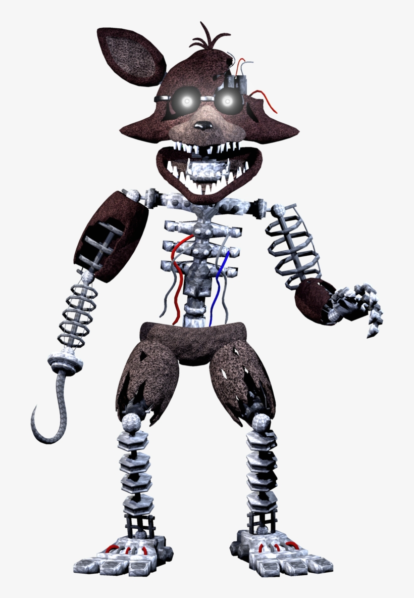 Image Original Png Five - Fnaf Tjoc Ignited Foxy PNG Image ...