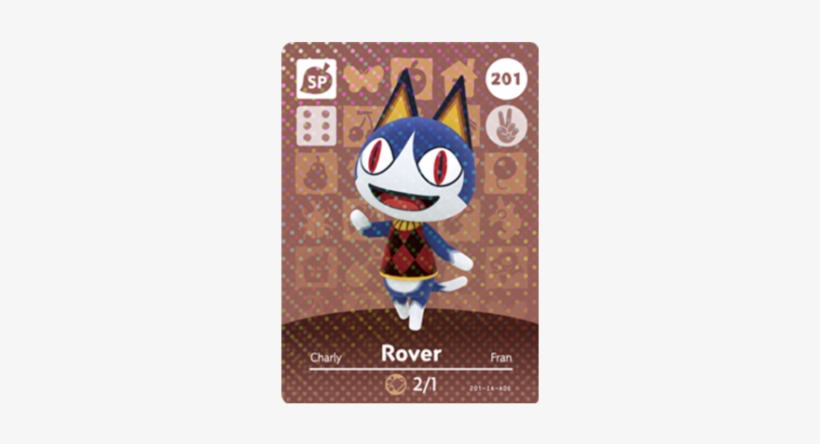 Series - Animal Crossing Amiibo Card Rover PNG Image | Transparent PNG ...