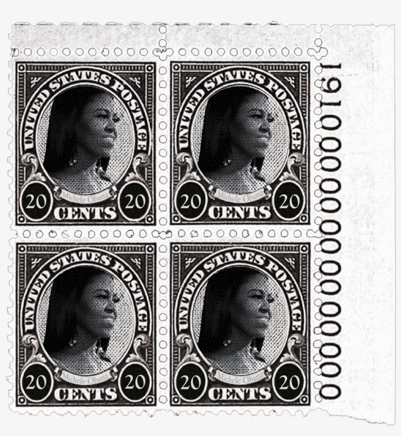 Michelle Obama - Stamps PNG Image | Transparent PNG Free Download on ...