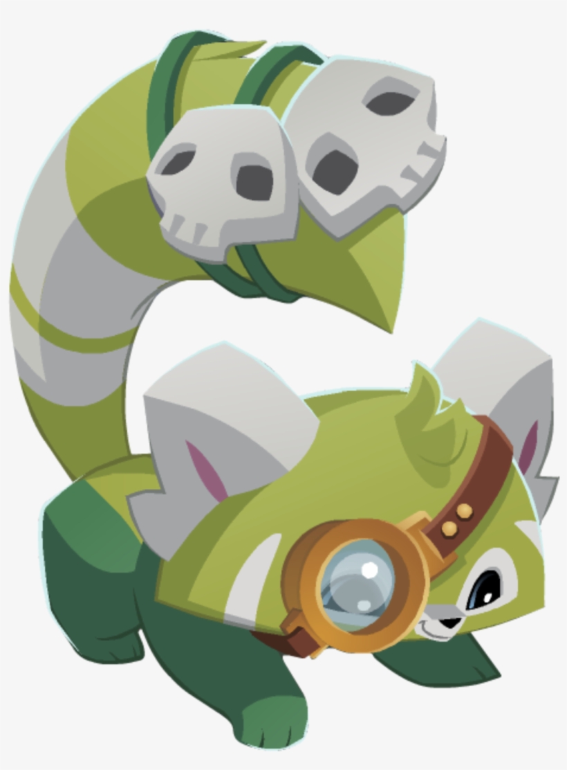 Red Panda Green Skullies Monocle - Red Panda PNG Image | Transparent ...