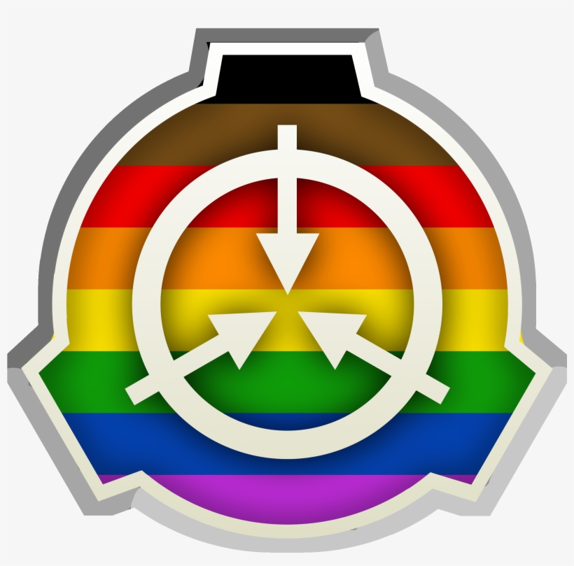 Download Dark Version - Scp Foundation Pride Logo | Transparent PNG ...