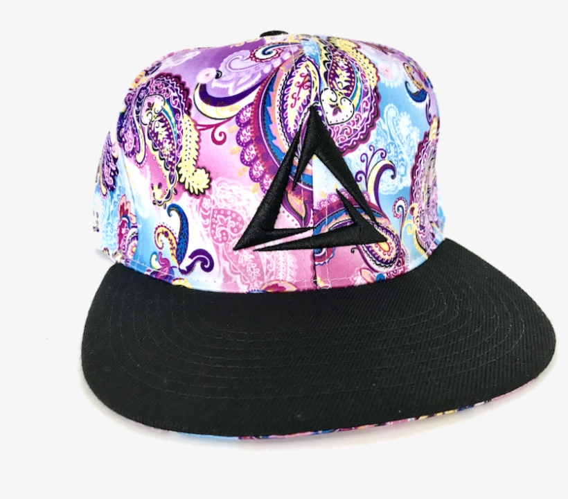 Ttd Paisley Snapback - Purple PNG Image | Transparent PNG Free Download ...