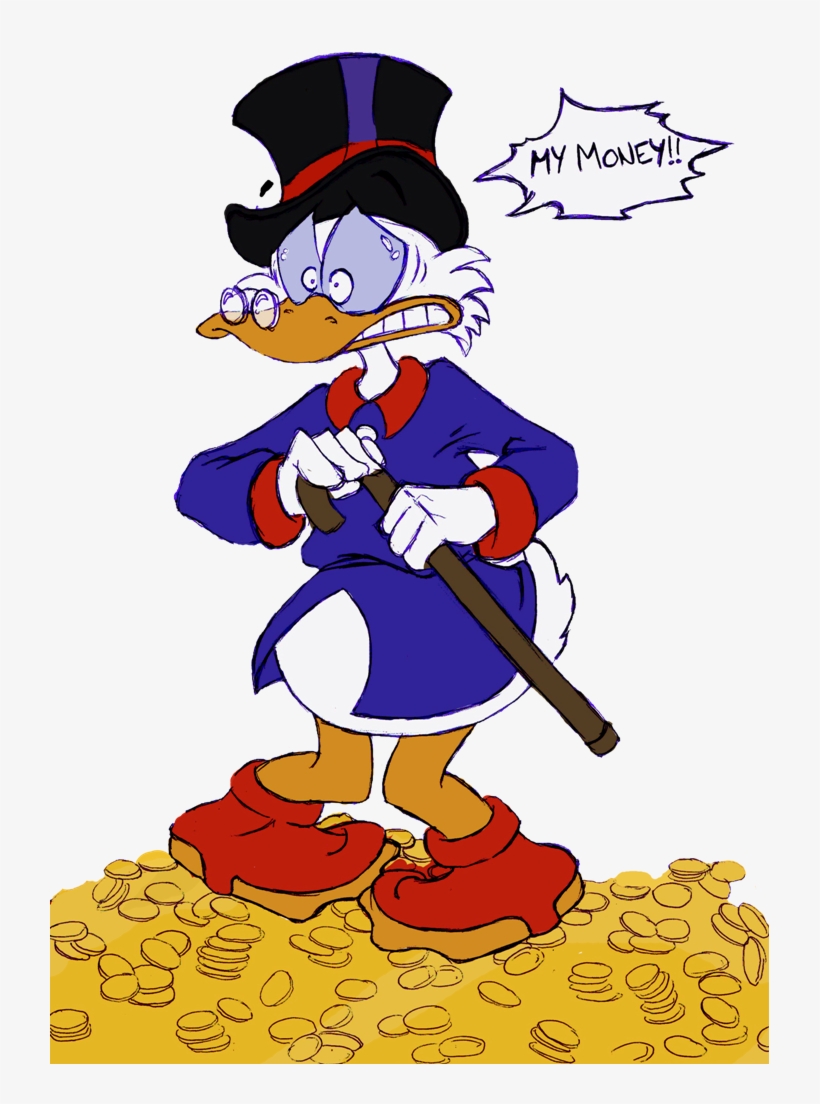 Scrooge Mcduck - Scrooge Mcduck My Money PNG Image | Transparent PNG ...