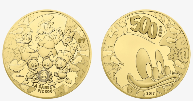 Scrooge Mcduck Gold Coin Graded PNG Image | Transparent PNG Free ...