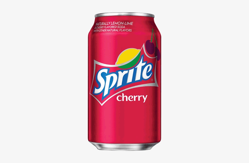 Sprite Cherry Naturally Lemon-lime & Cherry Flavored - Sprite Cherry ...