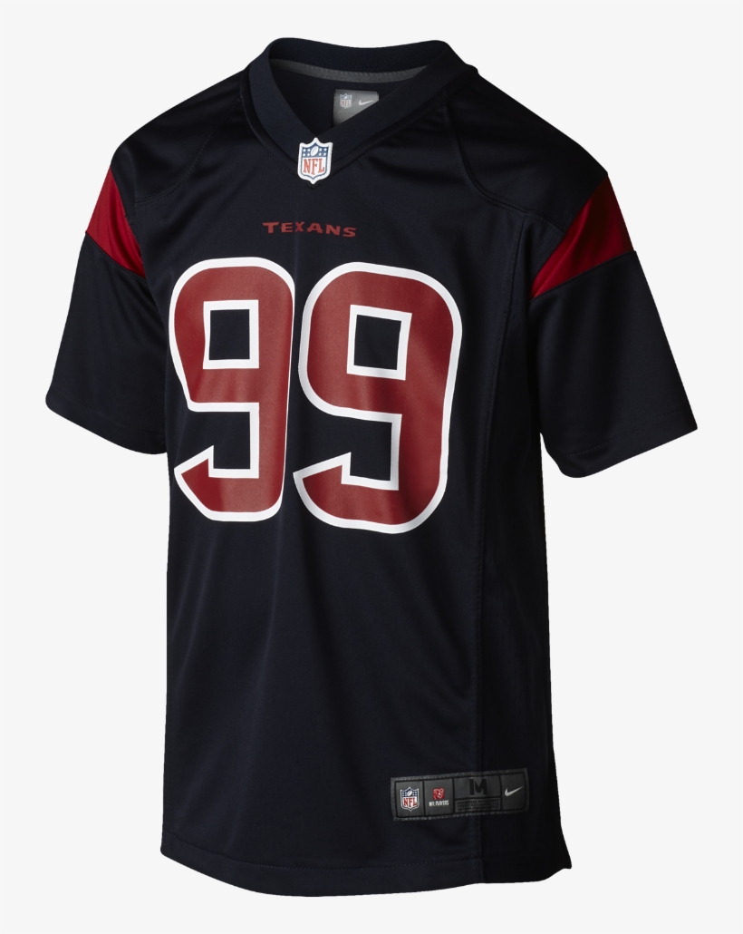 Nike Nfl Houston Texans Color Rush Game Kids' Football - Watt Red Color ...