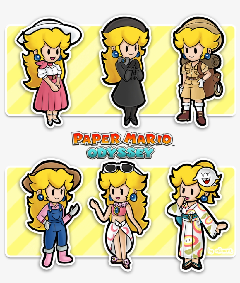 “heeey Did Some Odyssey And Paper Mario Crossover - Paper Mario Odyssey ...