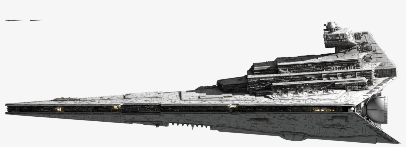Download Imperial Star Destroyer Side View | Transparent PNG Download ...