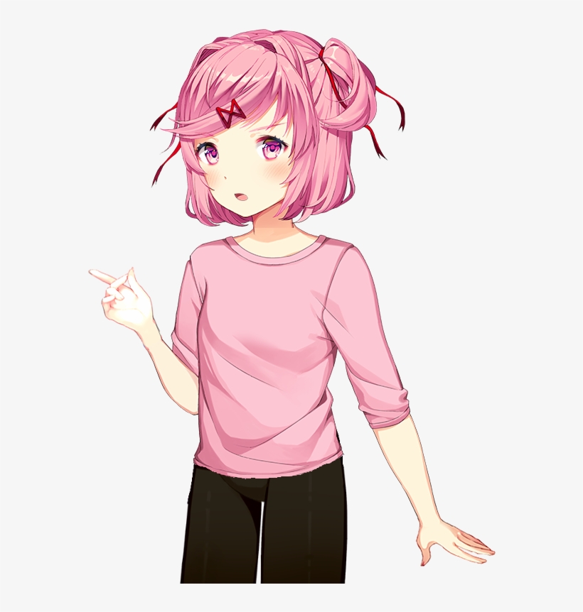 Download Natsuki But Its Also Somehow Everyoneedited Media - Doki Doki ...