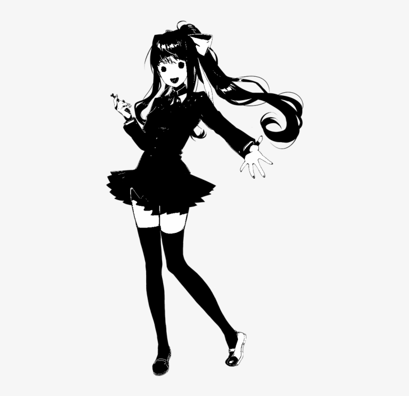 4 - Doki Doki Ghost Menu PNG Image | Transparent PNG Free Download on ...