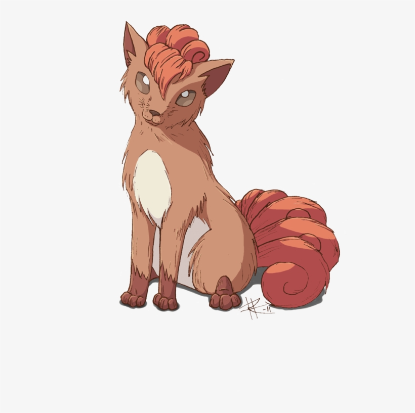 Clip Art Free Stock By Sissukka On Deviantart - Vulpix Realistic PNG ...