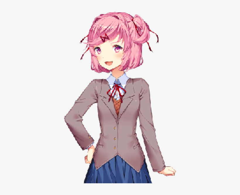 Download Natsuki - Natsuki Is Not A Trap | Transparent PNG Download ...