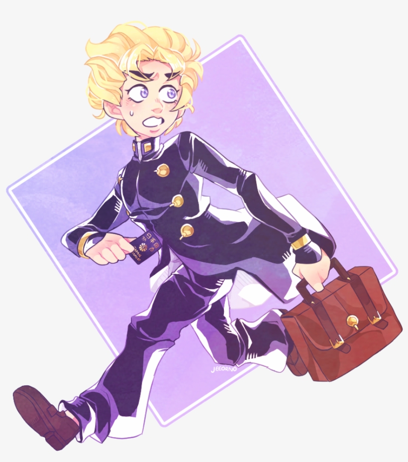 Vento Aureo Koichi Anime PNG Image | Transparent PNG Free Download on ...