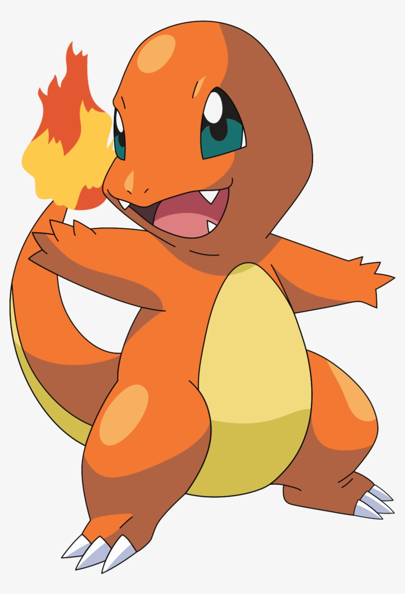 Pokémon Yellow Charmander Pikachu Brock - Charmander Hd Png PNG Image ...