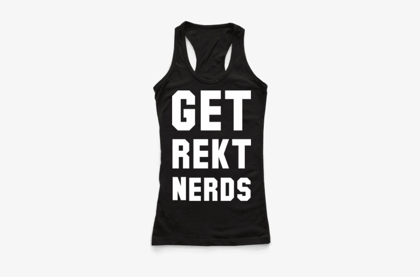 Get Rekt Nerd Download - Women’s Fitted V-neck T-shirt PNG Image ...