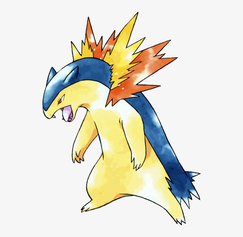 Typhlosion Gs - Pokemon Typhlosion PNG Image | Transparent PNG Free ...