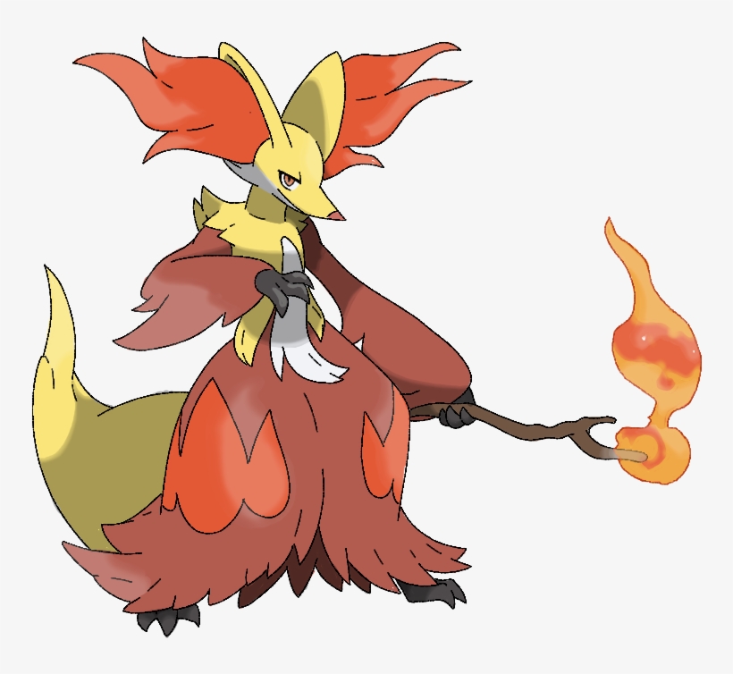 No Caption Provided - Pokemon Delphox PNG Image | Transparent PNG Free ...
